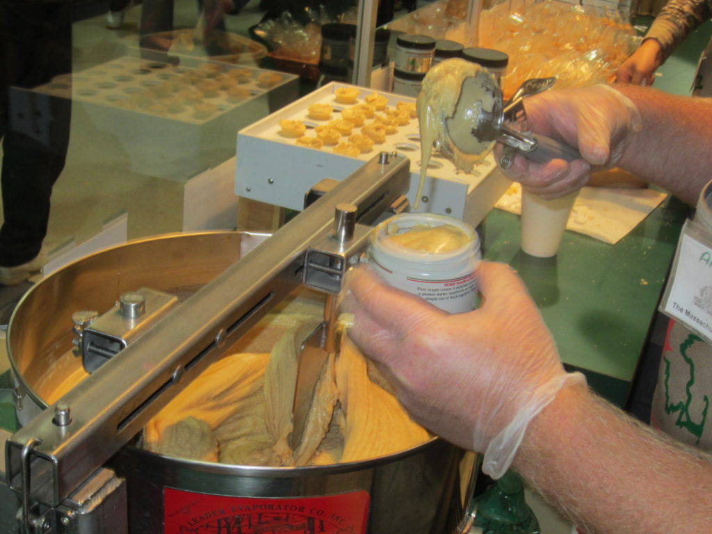 Making candy and cream | Massachusetts Maple Producers Association